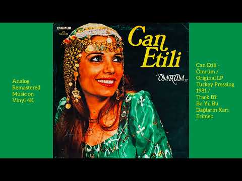 Can Etili / Arif Sağ Yönetiminde - Bu Yıl Bu Dağların Karı Erimez (Original LP Song Analog 1981) 4K