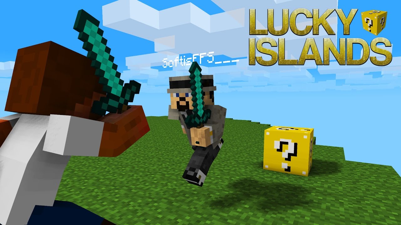 UFOSXM VS SOFTISFFS___ | Lucky Islands på Cubecraft - YouTube