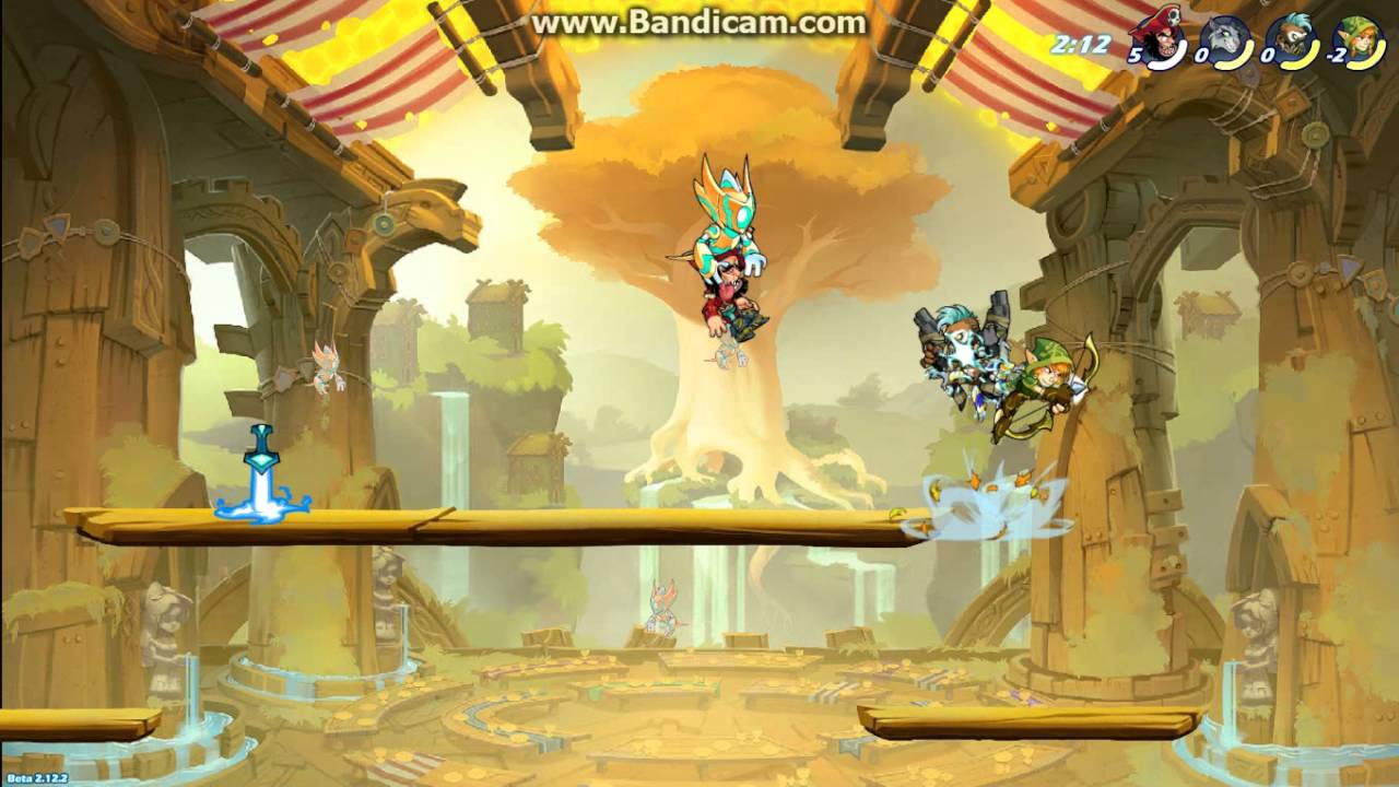 Brawlhalla Local Couch Party Offline Chaos - YouTube