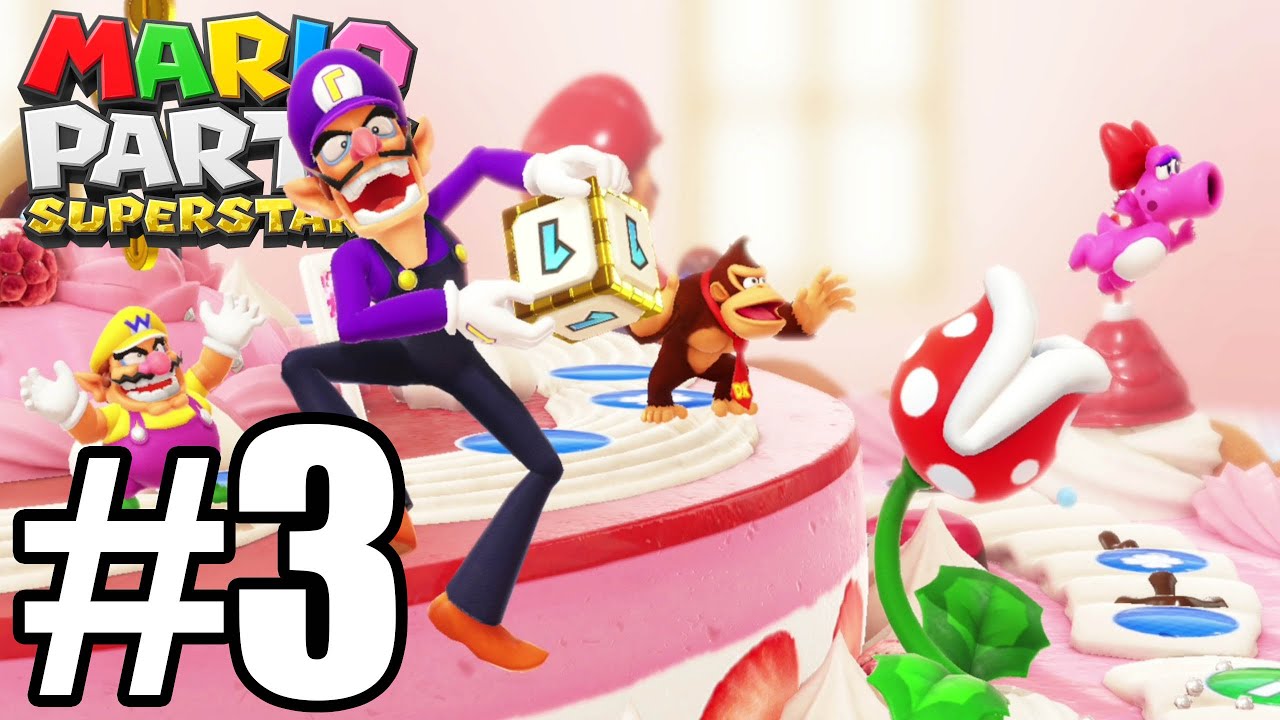 Mario Party Superstars Gameplay Walkthrough Part 3 - Peach's Birthday ...