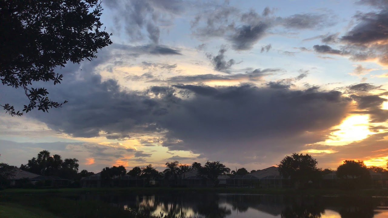 S Florida sunset - YouTube