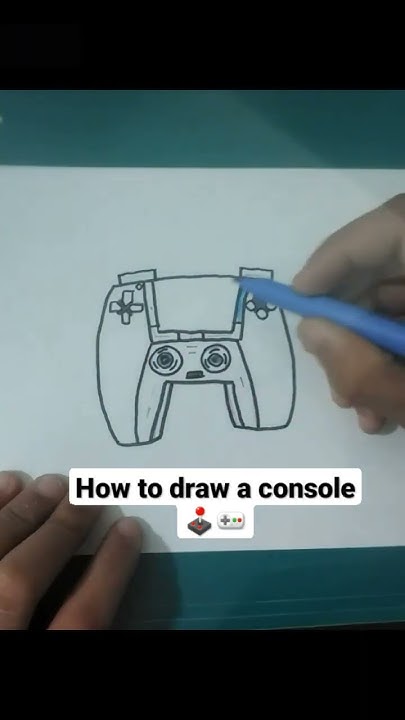 how to draw a console 🌐🎧🕹🎮#easy_drawing#art#console#like_and_subscribe# ...