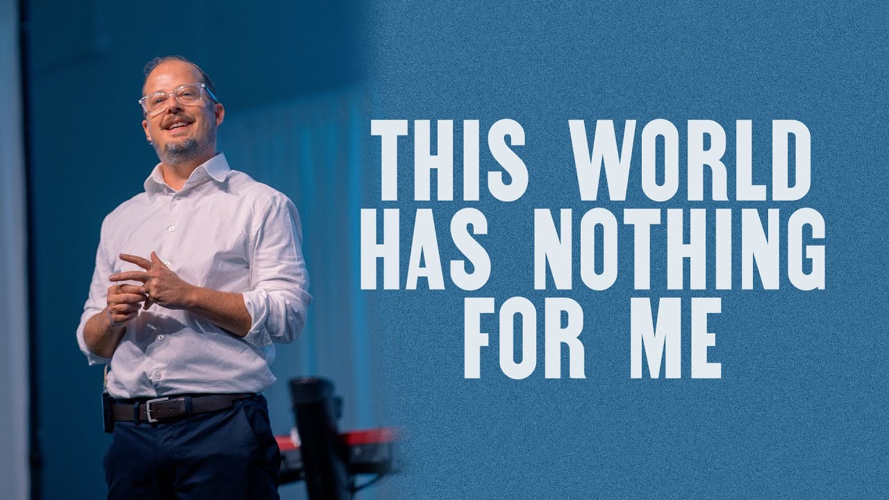 This World Has Nothing For Me | David Perkins - YouTube
