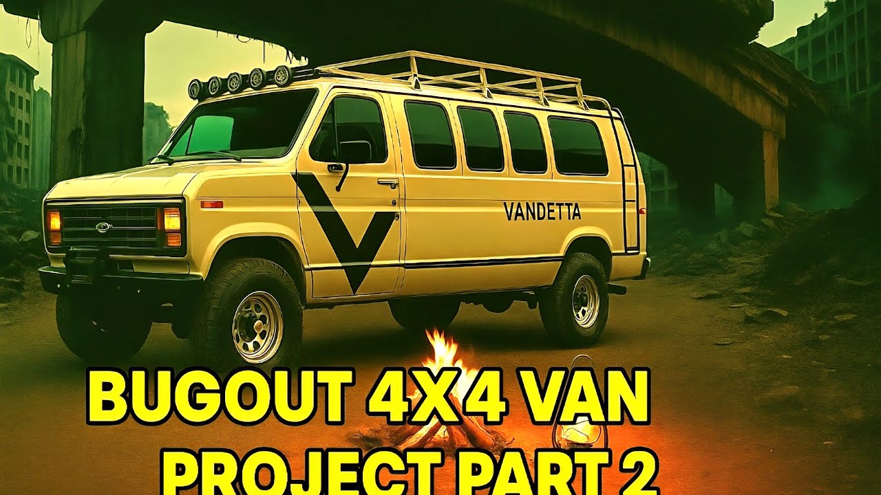 The SHTF Bugout 4x4 Van Project Part 2 - YouTube