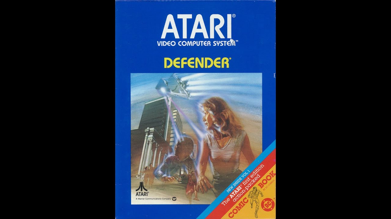Defender - Atari 2600 - Gameplay Up to Level 5 - YouTube