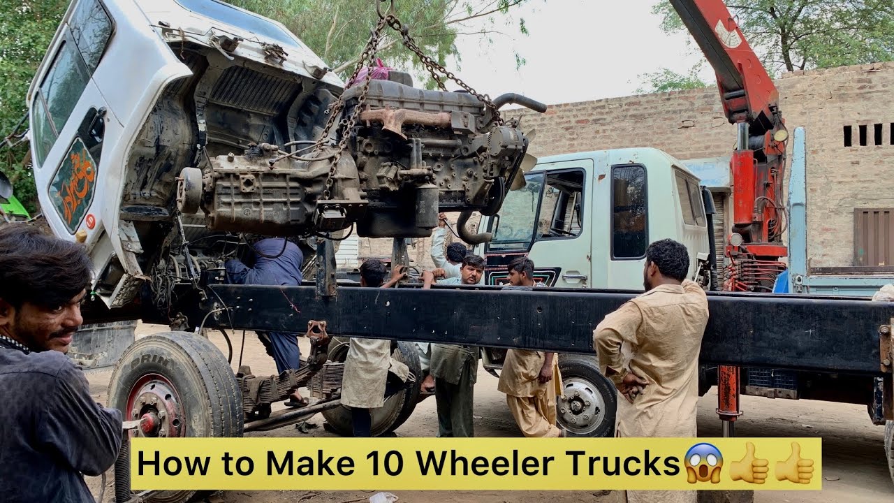Manufacturing Process in Local Production In Pakistan Truck Handmade ...