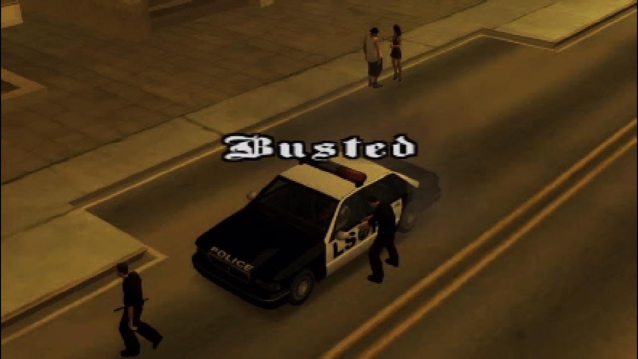 GTA San Andreas Busted Compilation #64 - YouTube
