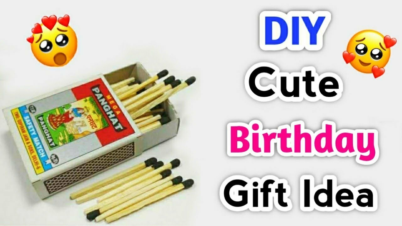 Simple Birthday Gift Idea Easy / Birthday Gift Idea Handmade easy ...