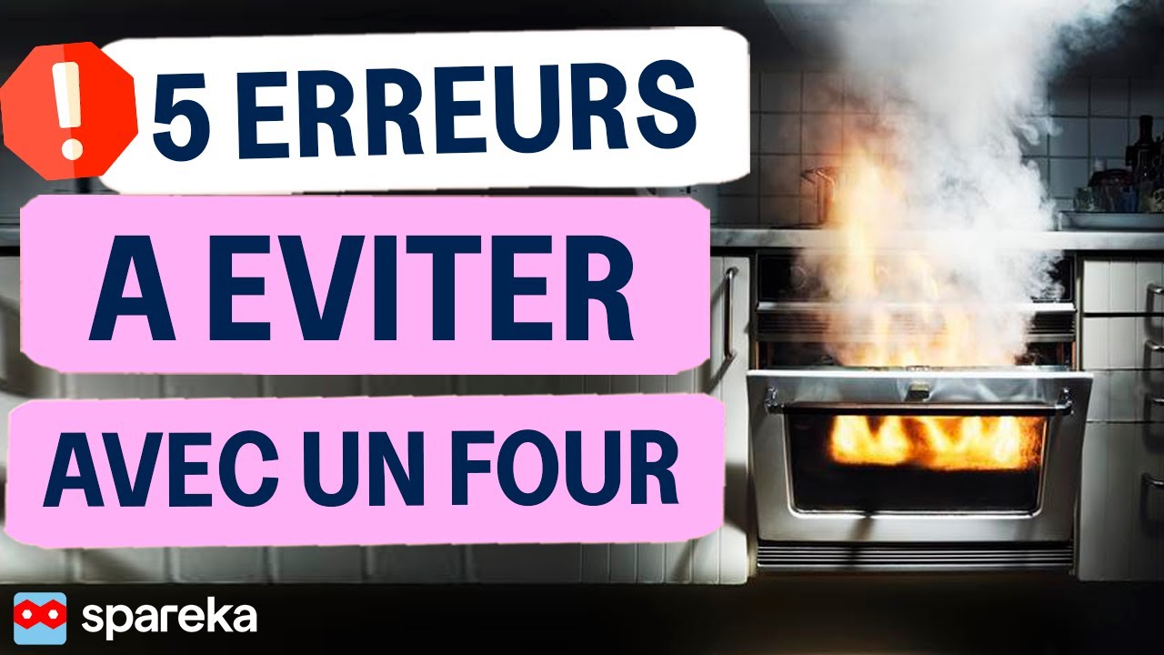 Les 5 erreurs à ABSOLUMENT EVITER avec un four - YouTube