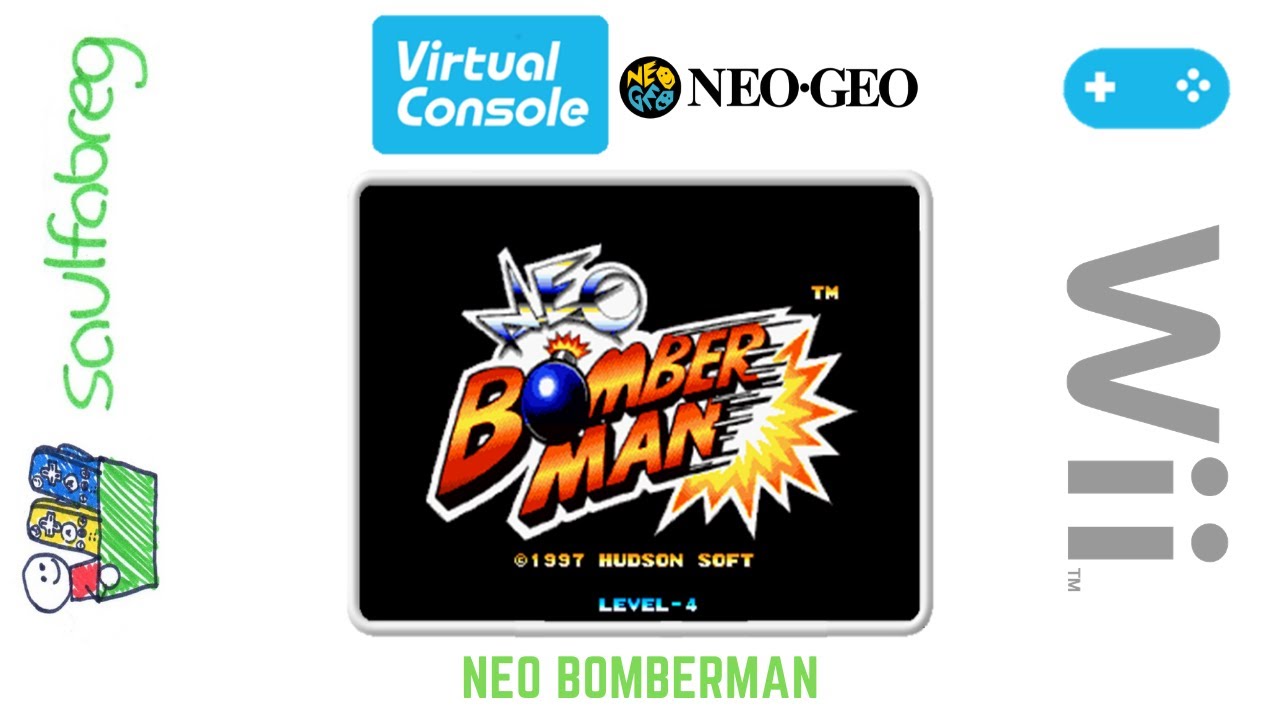 Neo Bomberman (NeoGeo) -- Wii VC iNJECT by saulfabreg - YouTube