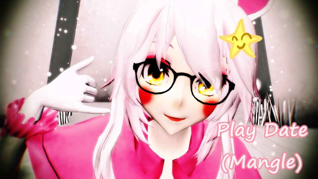(MMD x FNAF) Play Date (Mangle) - YouTube