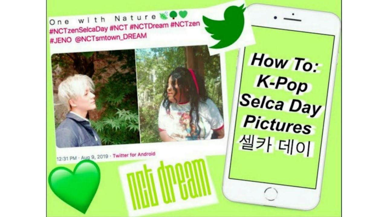 How to Edit K-Pop Selca Day Pics! (NCTzen SelcaDay) - YouTube