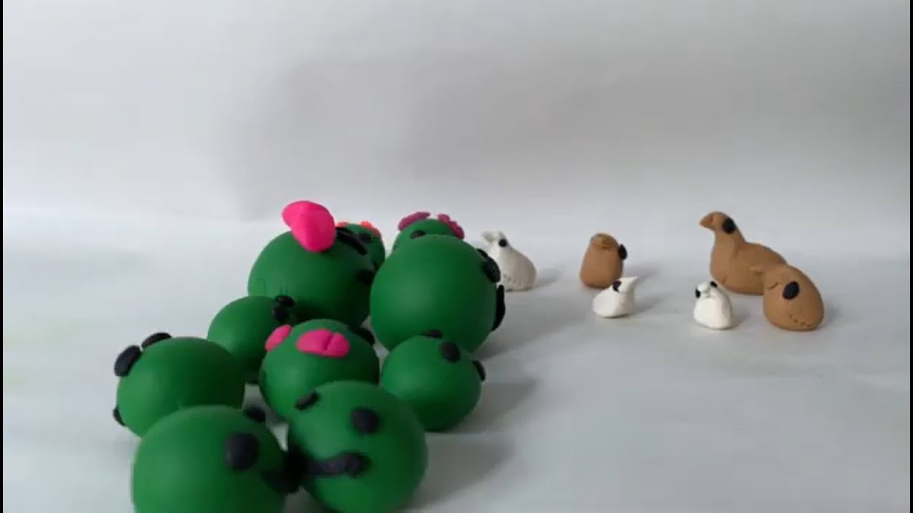 The Pea family outing stop motion - YouTube