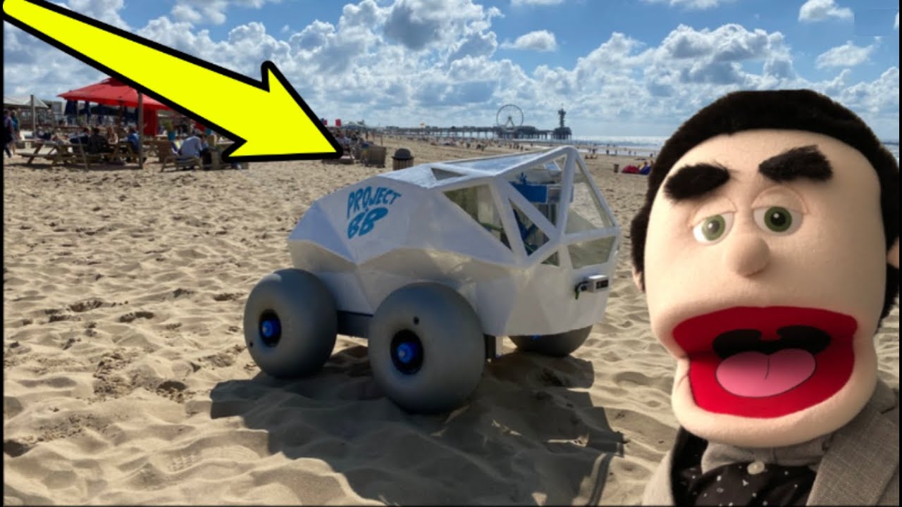 Meet Beach Bot: The AI Beach Cleaning Robot! - YouTube
