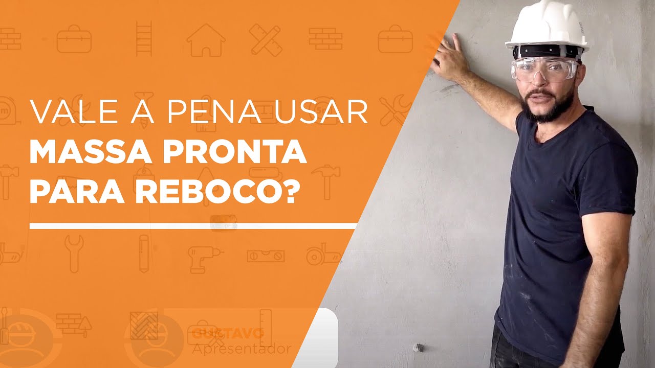 Faça um Reboco PERFEITO com Argamassa Pronta - YouTube