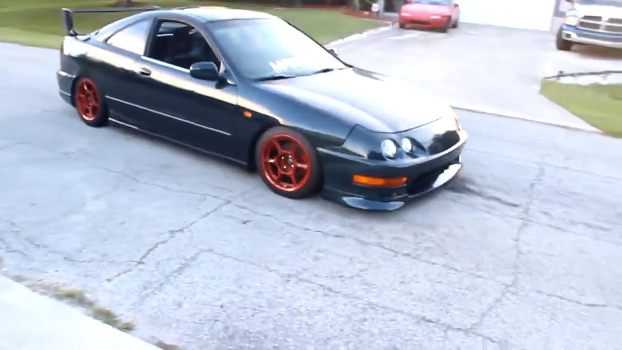 SHE DRIVES!!! - Integra Update - YouTube