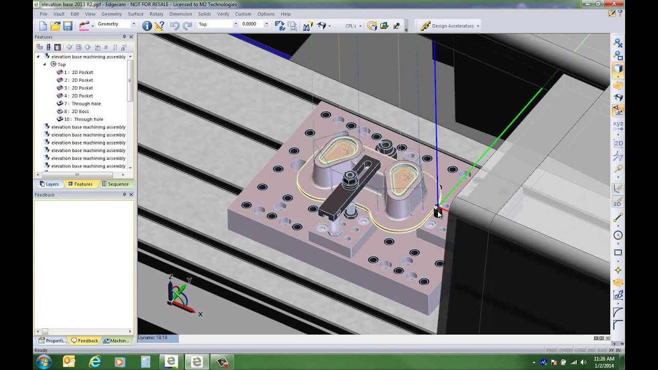 Edgecam 2014 R1 Overview - YouTube