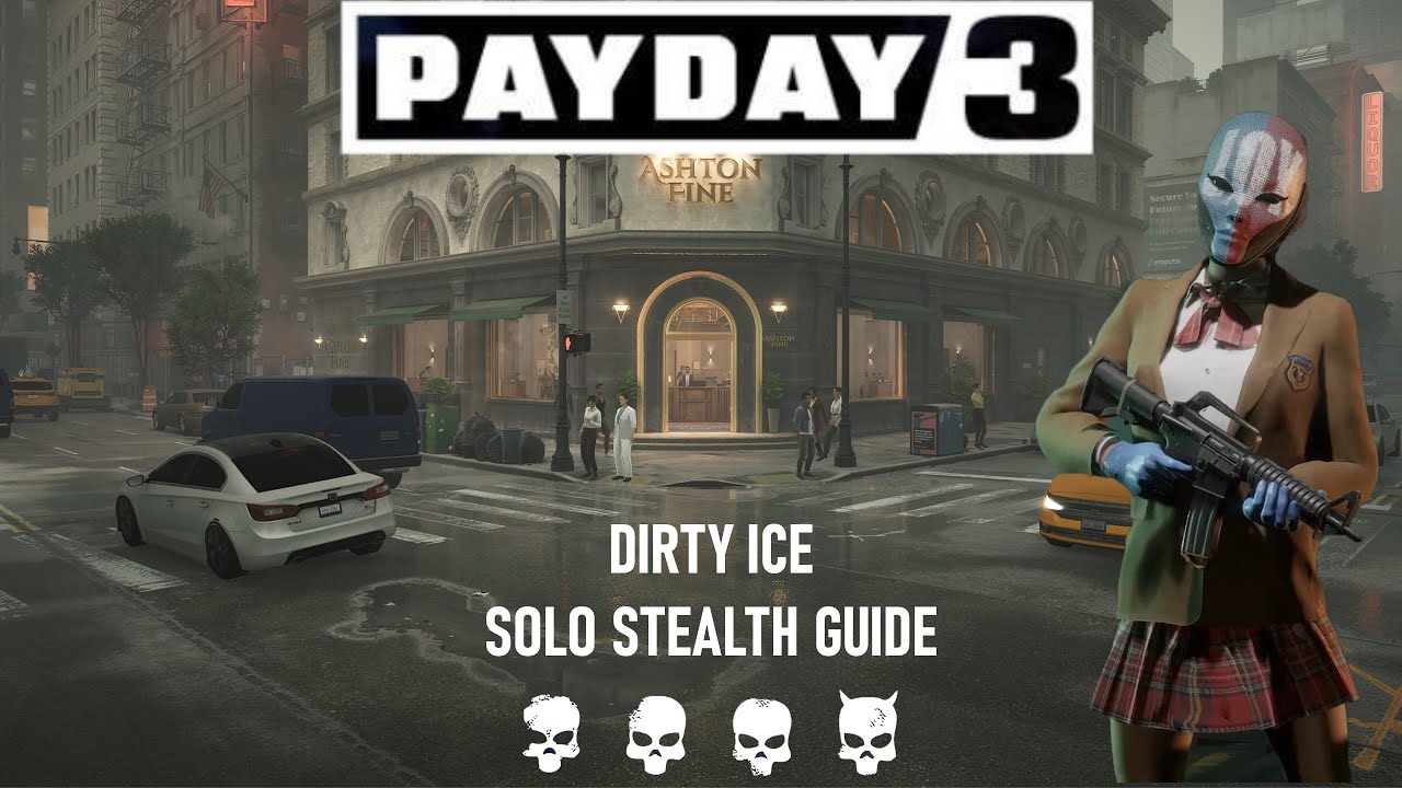 PAYDAY 3 - DIRTY ICE OVERKILL GUIDE STEALTH! FACILE ET FIABLE - YouTube