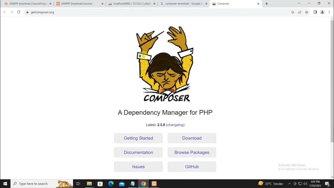 How To Run Downloaded Laravel Projects In Zip Format On Localhost Xampp Youtube
