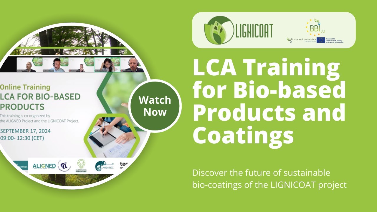 LCA Training for Bio-based Products and Coatings | LIGNICOAT & ALIGNED - YouTube