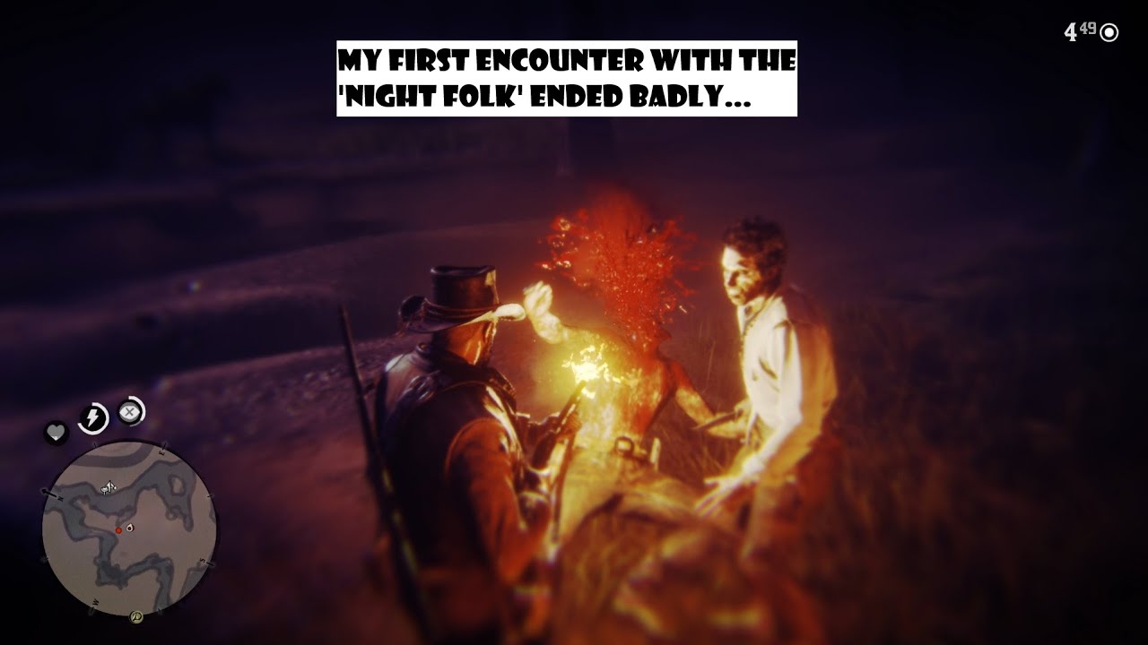 My first encounter with the Night Folk | RDR 2 Gameplay - YouTube