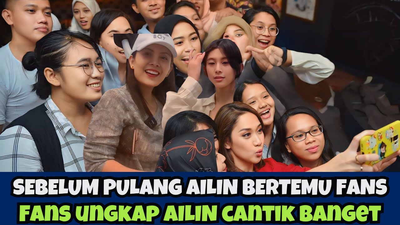 HEBOH‼️SEBELUM PULANG AILIN HANQI BERTEMU FANS HINGGA UNGKAP HAL INI || Shanty di china terbaru ...