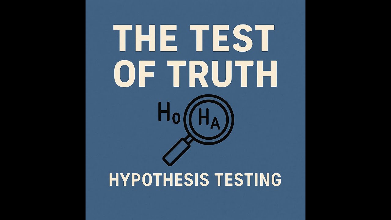 Test of Truth by VarSigma🎶 | A Song About Hypothesis Testing & Stats ...