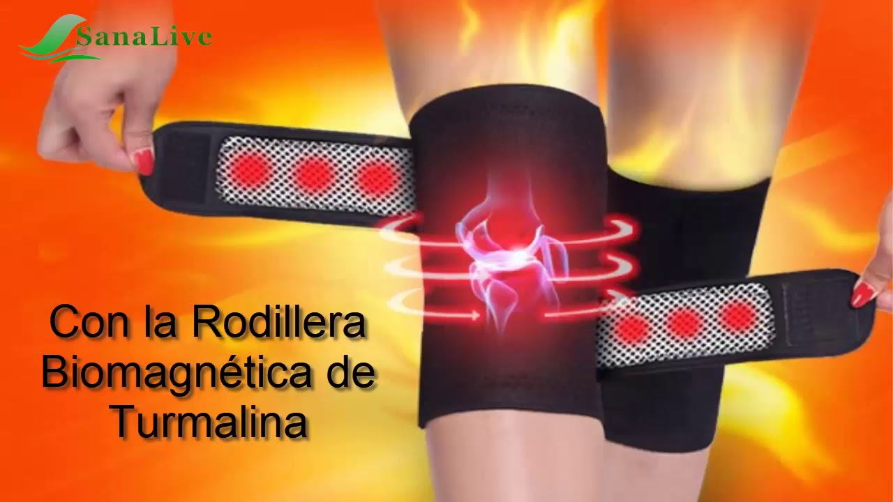 Rodillera de Turmalina - terapia magnética - YouTube