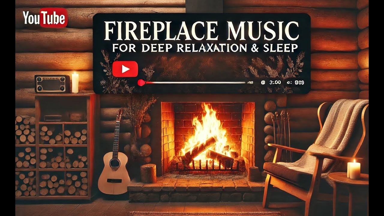 🔥 Cozy Fireplace Sounds for Deep Relaxation & Sleep 🔥 Transform Your ...