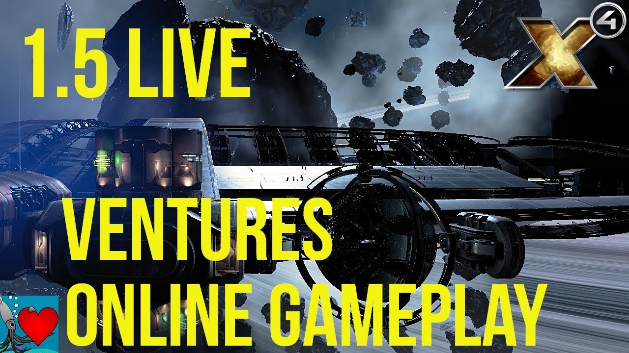 X4 Foundations 1.5 Venture Online Gameplay - YouTube