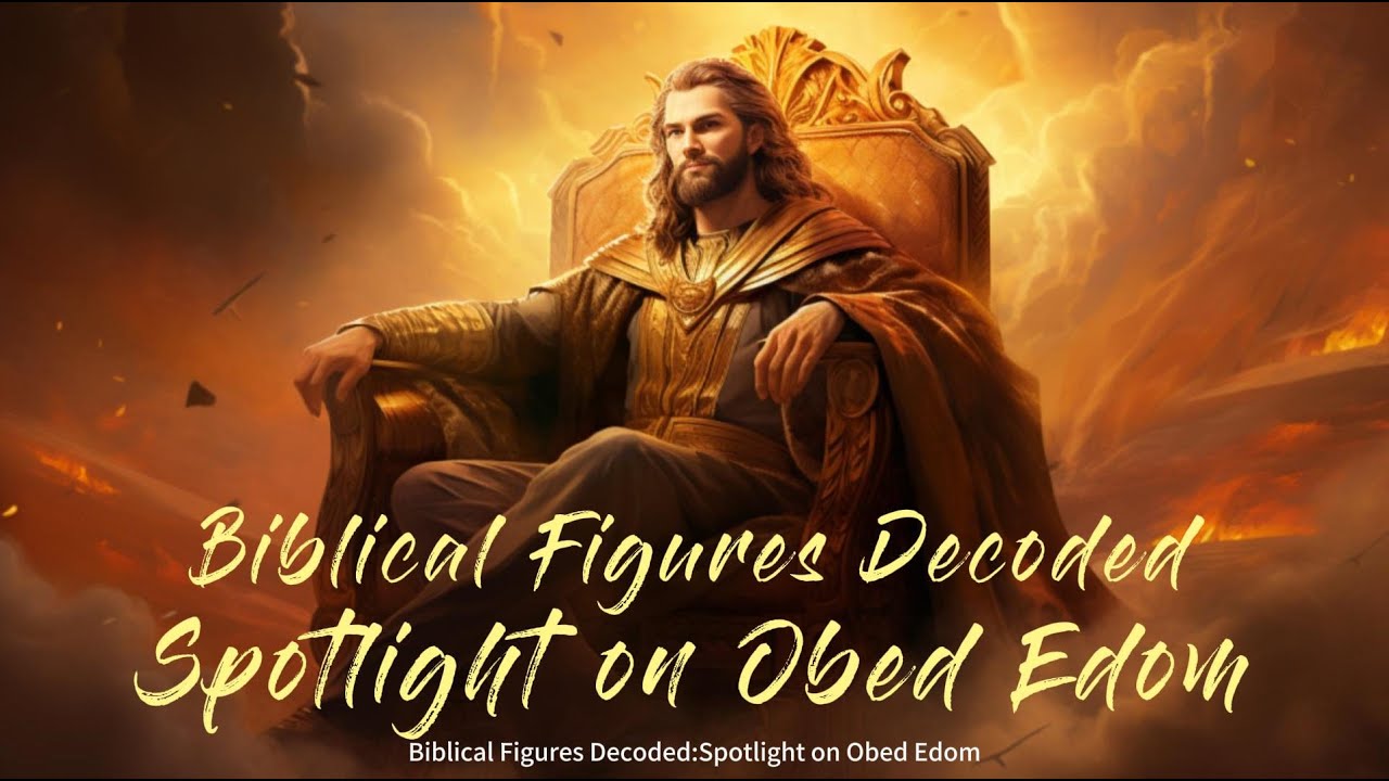 Biblical Figures Decoded:Spotlight on Obed Edom | Bible Stories #bible ...