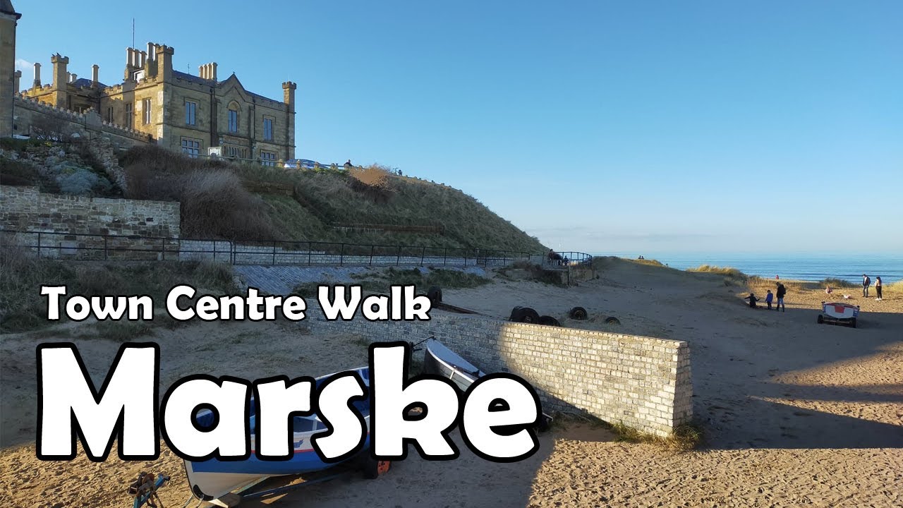 Marske-by-the-Sea, North Yorkshire【4K】| Town Centre Walk 2021 - YouTube