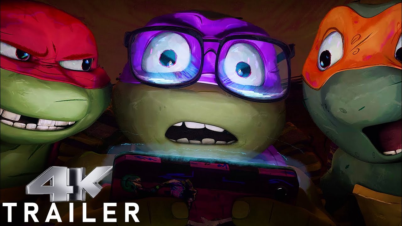 TEENAGE MUTANT NINJA TURTLES Mutant Mayhem Trailer 4K ULTRA HD Movies ...