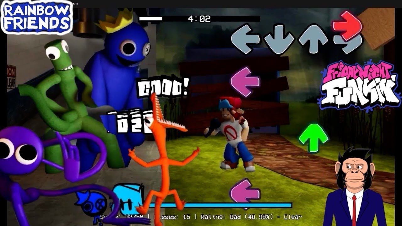 Rainbow Friends vs. FNF | The Epic Rap Battle Chapter 2 Preview! - YouTube