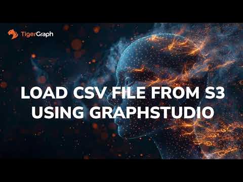 Load CSV File From S3 Using GraphStudio - YouTube