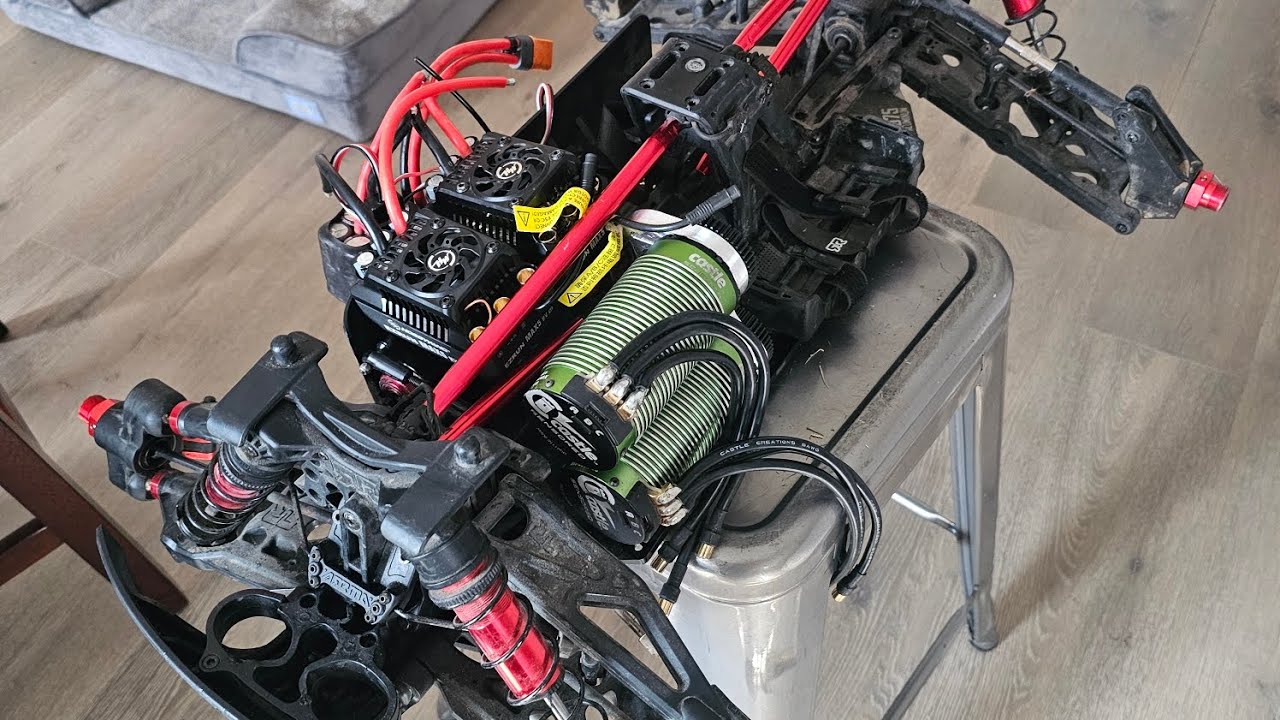 World's Most Powerful rc? 12s+12s= 24s? yes - YouTube