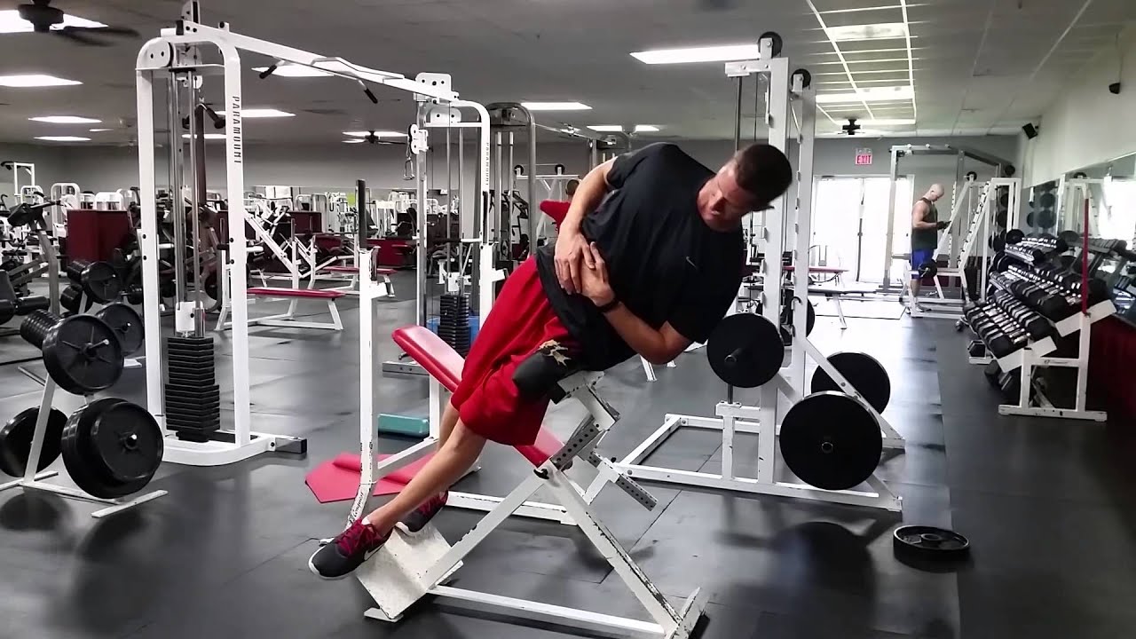 Back Extension Side Bend - YouTube