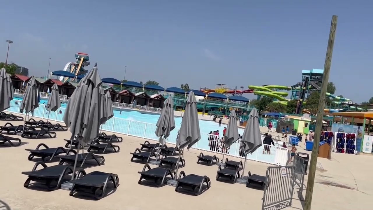 Six Flags Hurricane Harbor Arlington Texas Usa Part1 Youtube