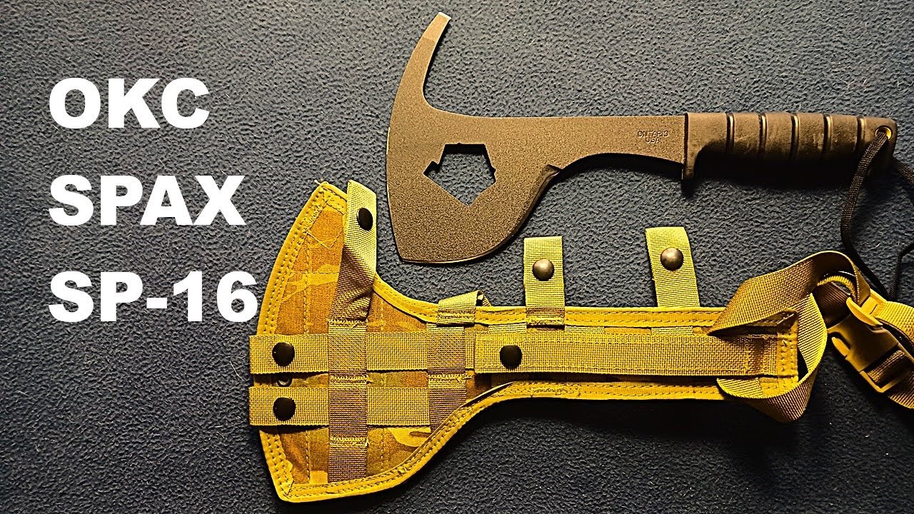 SHOW AND TELL 204: ONTARIO KNIFE COMPANY SP-16 SPAX (SPEC PLUS AXE ...