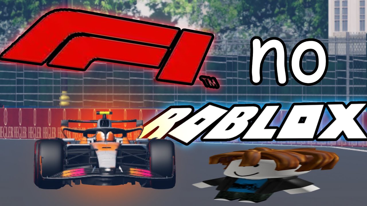 Formula 1 no Roblox é mais divertido do que parece - YouTube