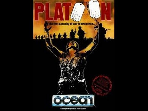 Platoon (ZX Spectrum) 1st try. 1988 ocean software - YouTube