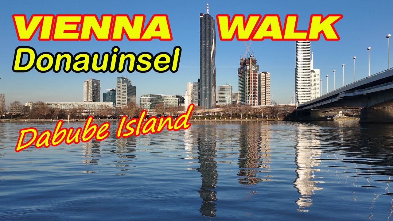 Vienna's BEST walking Tour at Donauinsel {Danube Island} | Vienna Walk 2025 | 4K - YouTube