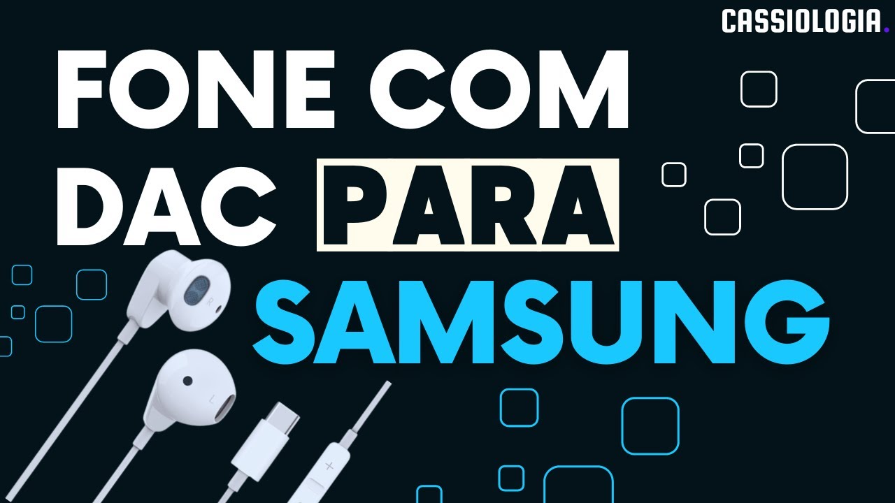 Fone USB C com DAC - IDEAL PARA SAMSUNG [TESTE NO S20 FE] - YouTube