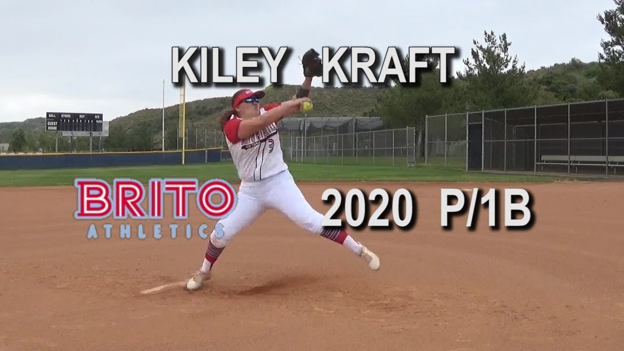 2020 Kiley Kraft Pitcher and First Base Softball Skills Video - YouTube