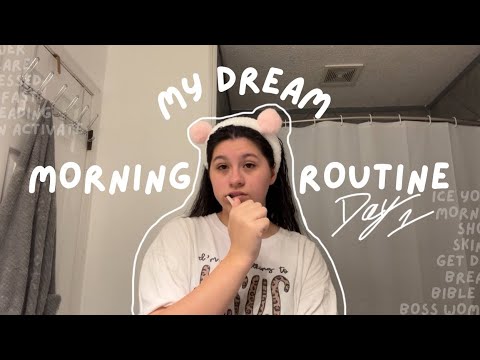 Trying my DREAM morning routine| DAY 1 - YouTube