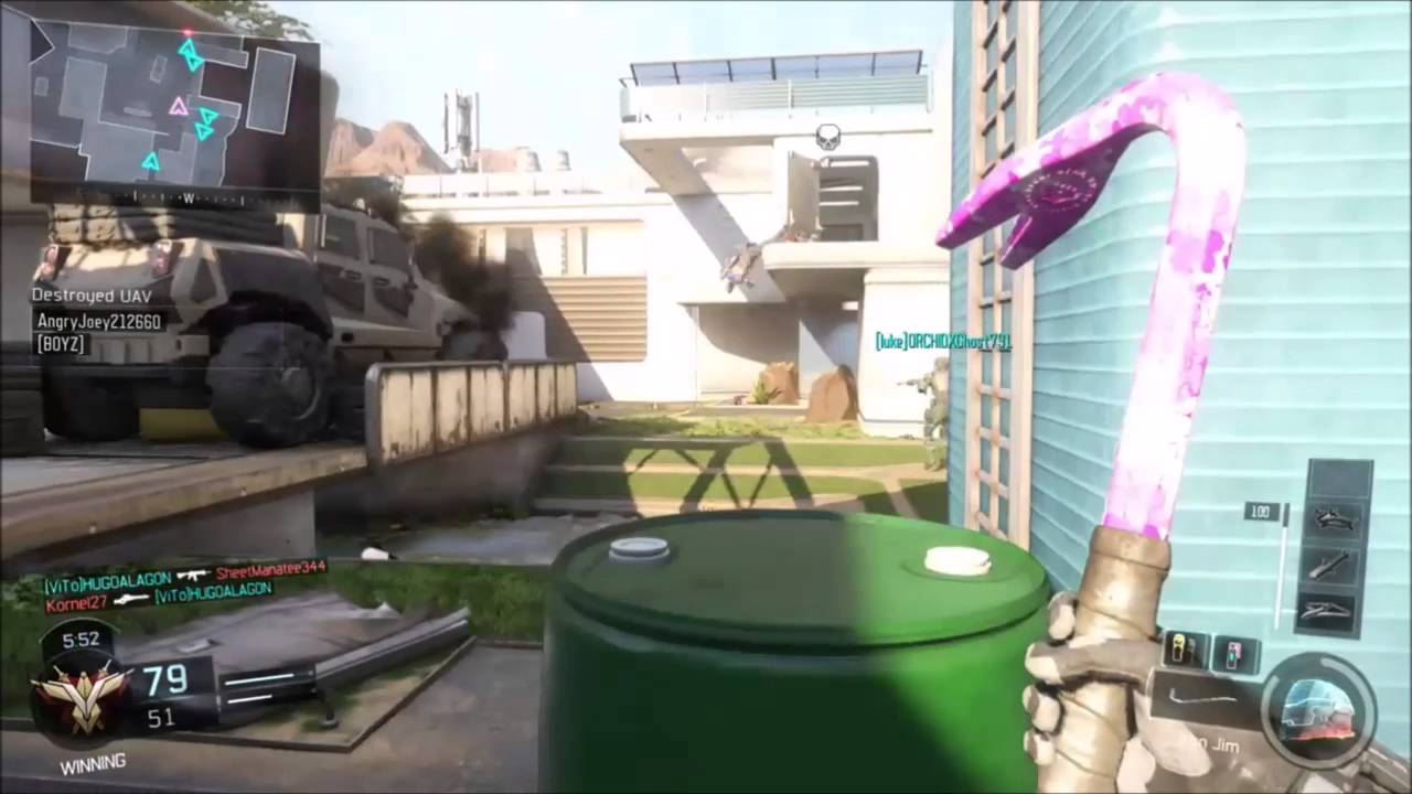 Xops xxshadowmasterxx gold crowbar - YouTube