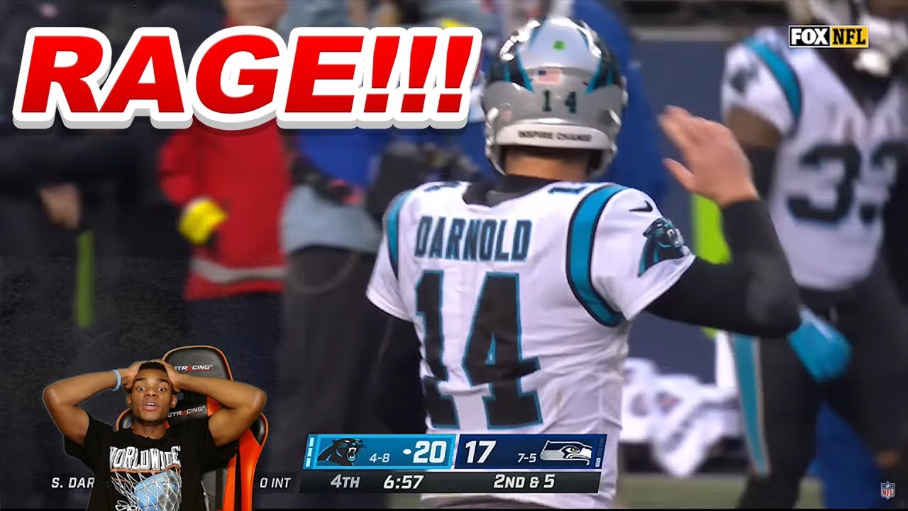 SAM DARNOLD!!!! Carolina Panthers vs. Seattle Seahawks | 2022 Week 14 ...