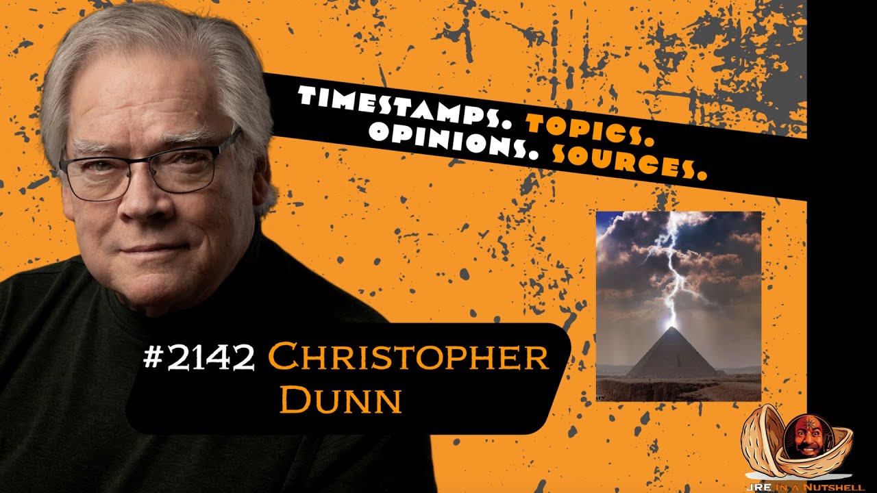 JRE#2142 Christopher Dunn. WERE THE PYRAMIDS A POWER PLANT!? - YouTube