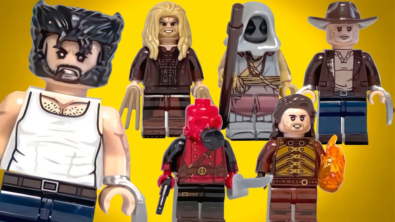 LEGO Deadpool & Wolverine | Cavillerine | Sabretooth | Old Man Logan ...