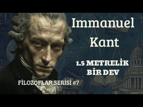 Filozoflar Serisi #7 - Immanuel Kant -  1.5 METRELİK BİR DEV 🧠